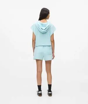 KL JEANS Toweling Shorts With Embroidered Logo