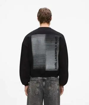 KL JEANS Jeans Gradient Logo Boxy Sweatshirt
