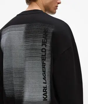 KL JEANS Jeans Gradient Logo Boxy Sweatshirt