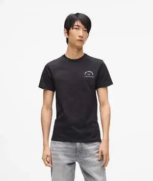 Karl Lagerfeld Rue St-guillaume Slim T-shirt - Black