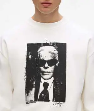 KL JEANS Jeans Relaxed Karl Print Sweatshirt