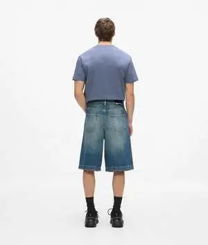 KL JEANS Jeans Baggy Washed Denim Shorts