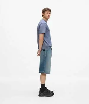 KL JEANS Jeans Baggy Washed Denim Shorts