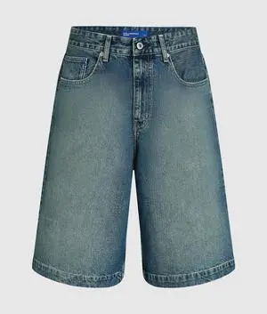 KL JEANS Jeans Baggy Washed Denim Shorts