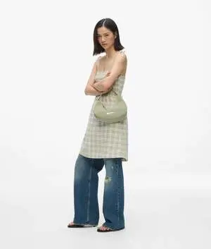 KL JEANS Jeans Rounded Suede Top Handle Bag