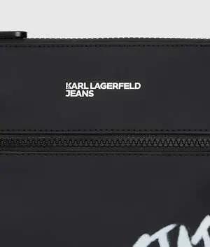 KL JEANS Jeans Coated Flat Crossbody Bag