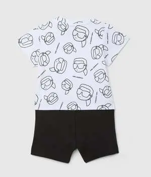 Karl Lagerfeld Baby Ikon Romper Suit