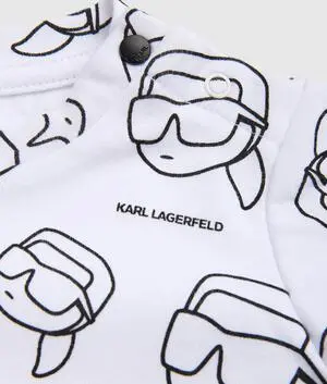 Karl Lagerfeld Baby Ikon Romper Suit