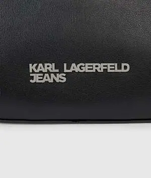 KL JEANS Jeans Rounded Leather Top Handle Bag