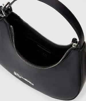 KL JEANS Jeans Rounded Leather Top Handle Bag