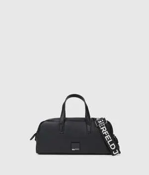 KL JEANS Jeans Box Logo Bowling Bag - Black