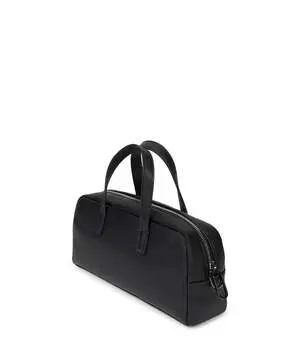 Karl Lagerfeld Box Logo Bowling Bag - Black