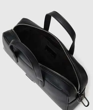 Karl Lagerfeld Box Logo Bowling Bag - Black