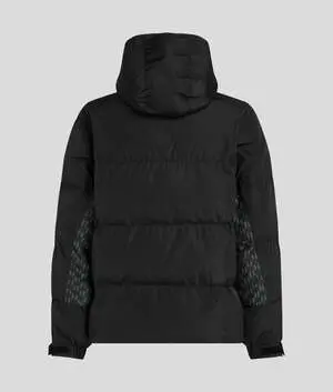 Karl Lagerfeld Monogram Puffer Jacket