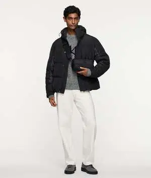 Karl Lagerfeld Monogram Puffer Jacket