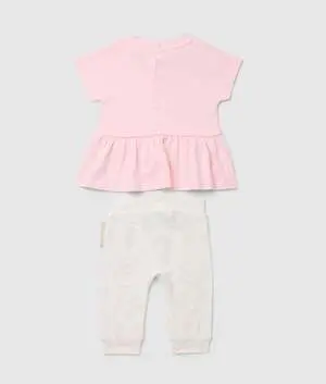 Karl Lagerfeld Baby Girls' Ikon Dress And Leggings Set