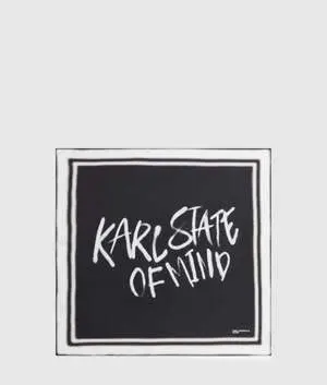 KL JEANS Karl Quote Large Bandana