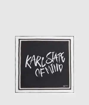 KL JEANS Karl Quote Large Bandana