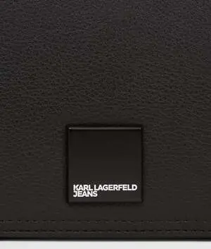 KL JEANS Jeans Box Logo Camera Bag - Black