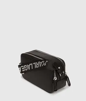 KL JEANS Jeans Box Logo Camera Bag - Black