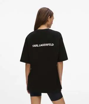 Karl Lagerfeld Logo T-shirt - Black