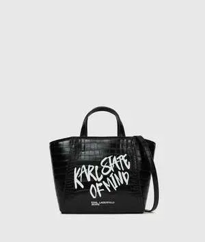 KL JEANS Jeans Mini Tote Bag - Black
