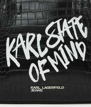 Karl Lagerfeld Mini Tote Bag - Black