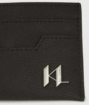 Karl Lagerfeld K/monogram Leather Cardholder