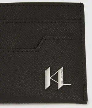 Karl Lagerfeld K/monogram Leather Cardholder