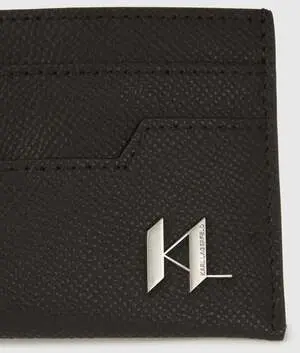 Karl Lagerfeld K/monogram Leather Cardholder