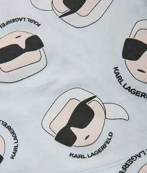 Karl Lagerfeld Baby Ikon Print T-shirt And Cargo Shorts Set
