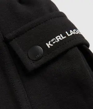 Karl Lagerfeld Baby Ikon Print T-shirt And Cargo Shorts Set