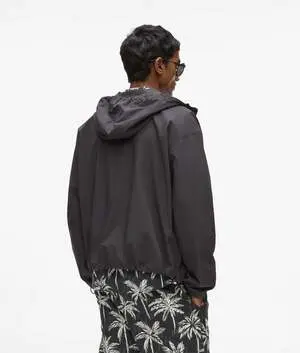 Karl Lagerfeld Hooded Zip-up Jacket