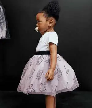 Karl Lagerfeld Baby Ikon T-shirt And Skirt Set