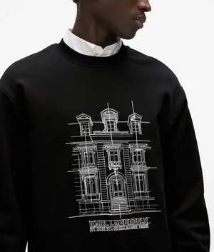 Karl Lagerfeld Maison De Karl Sketch Sweatshirt