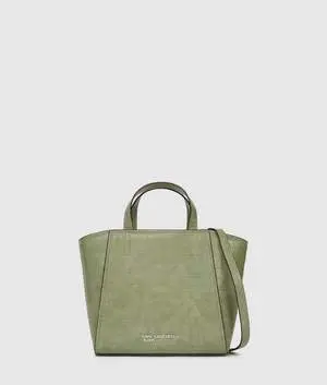 KL JEANS Jeans Croco Effect Mini Tote Bag - Tea