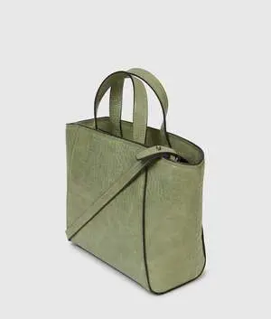 KL JEANS Jeans Croco Effect Mini Tote Bag