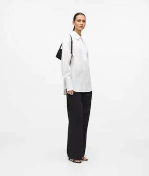 Karl Lagerfeld Autograph Embroidered Organic Cotton Shirt