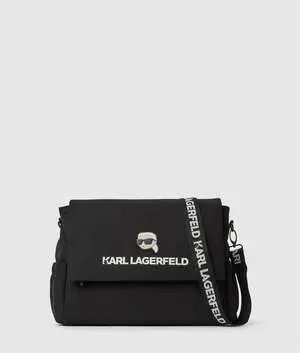 Karl Lagerfeld Baby Ikon Diaper Bag - Black