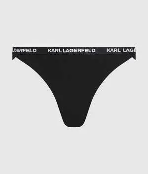 Karl Lagerfeld Logo Brief - Black