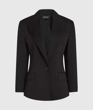 Karl Lagerfeld Kl X Amber Valletta Structured Single-breasted Blazer