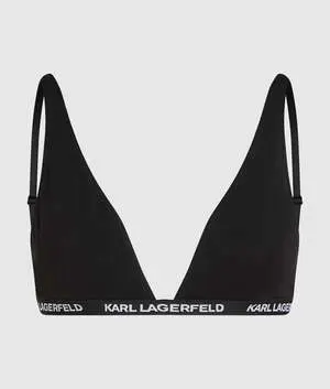 Karl Lagerfeld Logo Triangle Bra