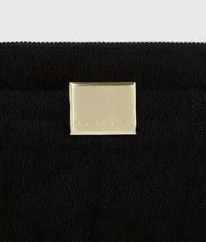 Karl Lagerfeld X Amber Valletta Quilted Canvas Shoulder Bag