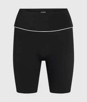 Karl Lagerfeld Contrast Piping Athleisure Shorts