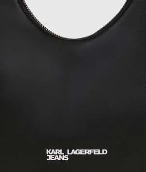 KL JEANS Jeans Rounded Leather Hobo Bag