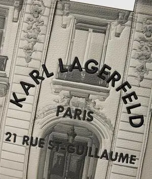 Karl Lagerfeld Paris Exclusive Maison De Karl Tote Bag