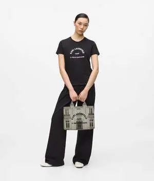 Karl Lagerfeld Paris Exclusive Maison De Karl Tote Bag