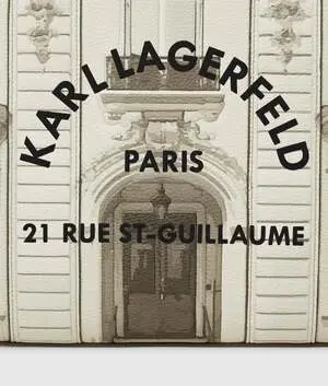 Karl Lagerfeld Paris Exclusive Maison De Karl Tote Bag