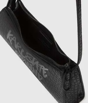 KL JEANS Jeans Croc-effect Small Shoulder Bag