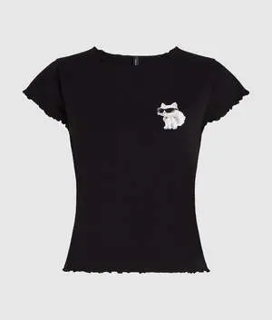 Karl Lagerfeld Ikon Choupette Pajama T-shirt